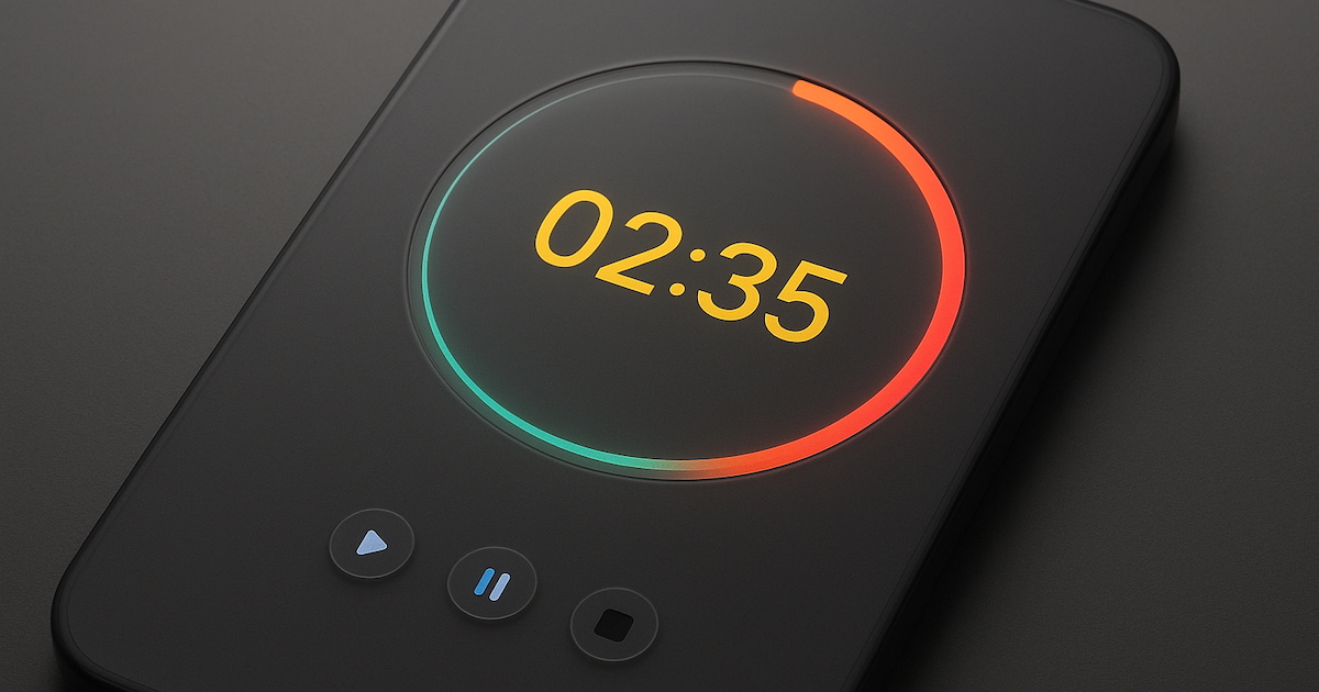 Japanese Walking Method Timer | 3-Minute Interval Walking App